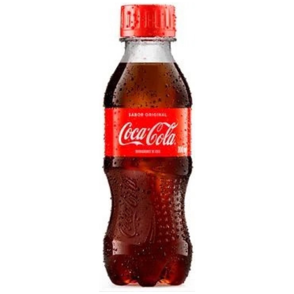 Coca Cola Original Refrigerante 200 ml - KIT COM 48 UNIDADES | Shopee ...