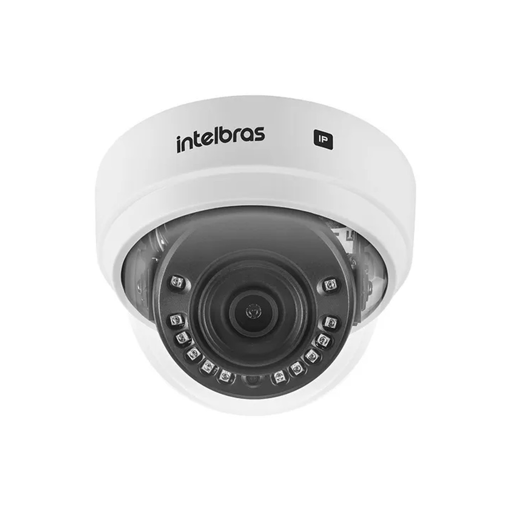 Câmera Dome Intelbras Ip Wi-fi 2mp Vip 1230 D W 2,8mm | Shopee Brasil