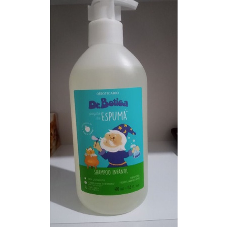 shampoo Dr Botica de 400ml infantil da oboticario | Shopee Brasil