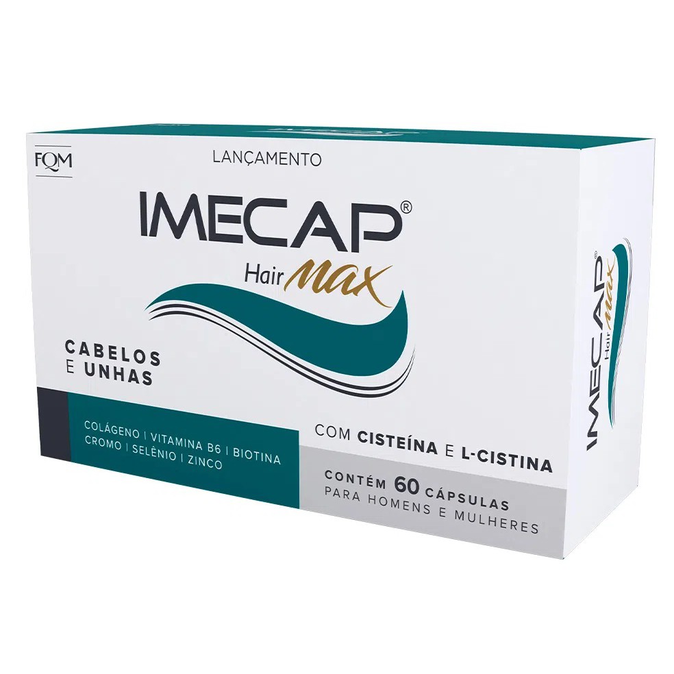 Tratamento Capilar Imecap Hair Max - 60 Capsulas | Shopee Brasil