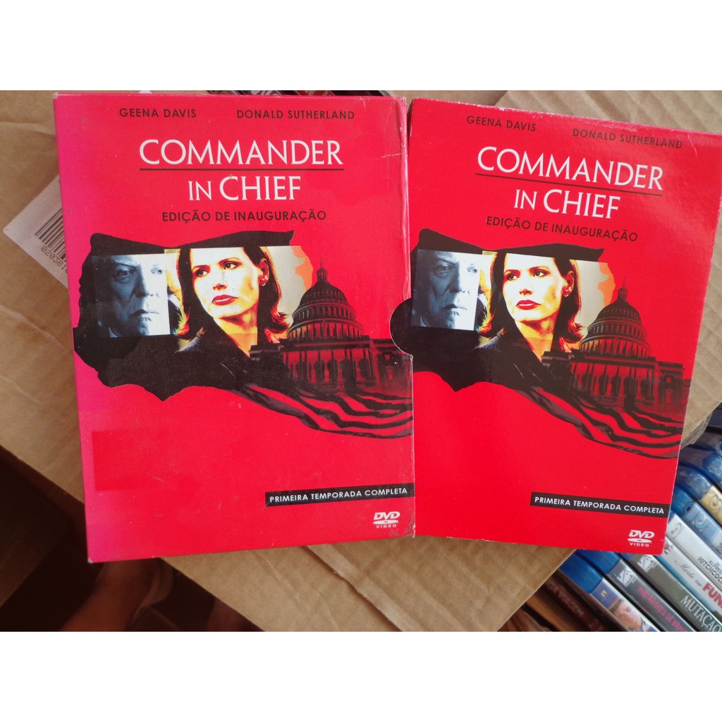 Commander In Chief Geena Davis 1ª Temporada 5 Dvds originais digistack ...