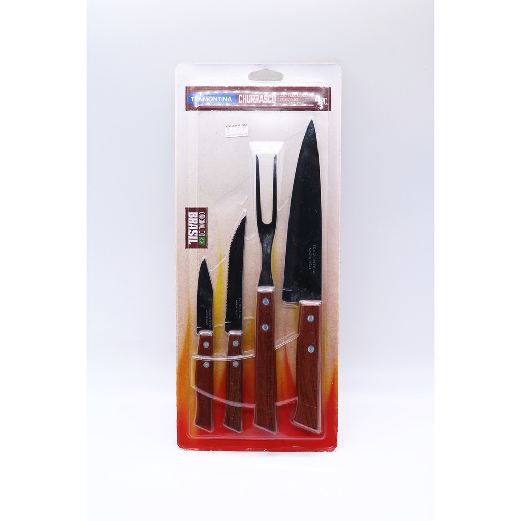 Jogo Para Churrasco Barbecue Set | Shopee Brasil