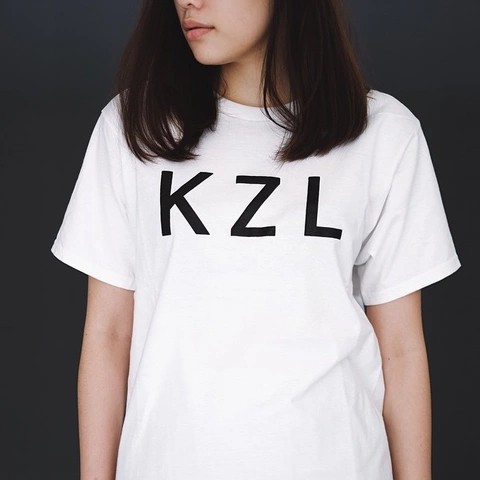 Kll Projects Basic Logo Camiseta Branca De Manga Curta | Shopee Brasil