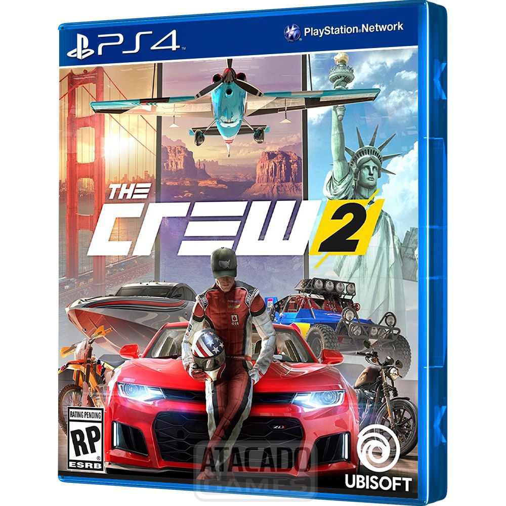 The Crew 2 - PS4 ( USADO ) | Shopee Brasil