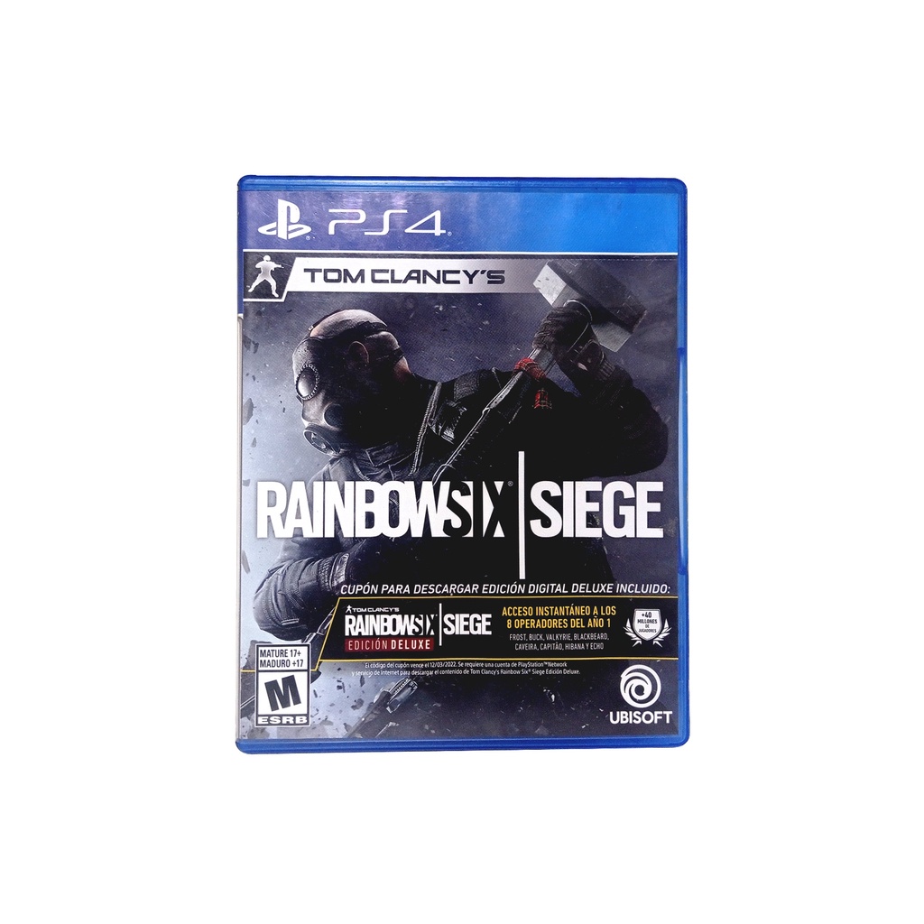 Rainbow Six Siege Deluxe Edition - Ps4 - Usado | Shopee Brasil