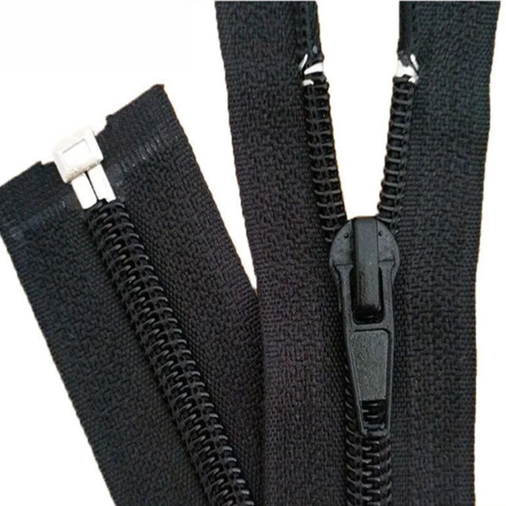 Zíper de Nylon Destacável 70cm Preto - 50 Unidades | Shopee Brasil
