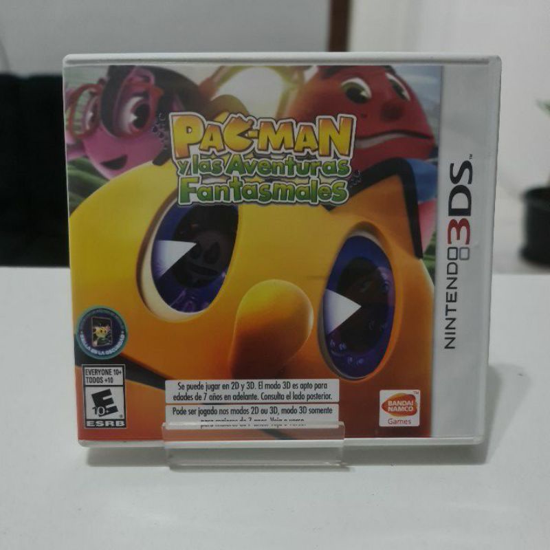 JOGO NINTENDO 3DS PAC MAN Y LAS AVENTURAS FANTASMALES ORIGINAL USADO ...