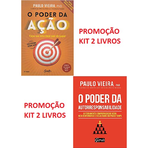 Promoção Kit de 2 Livros - O Poder da Ação + O poder da ...