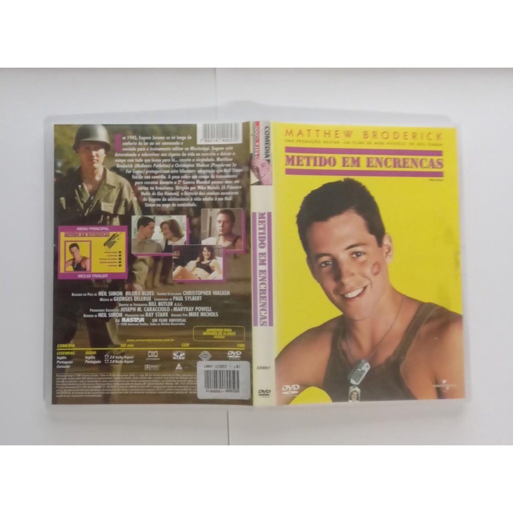 DVD Metido em encrencas - Matthew Broderick | Shopee Brasil