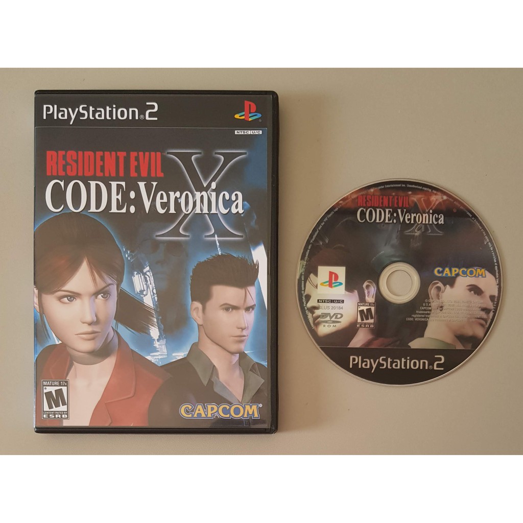 PS2 - Resident Evil Code Veronica - Leia a descrição | Shopee Brasil