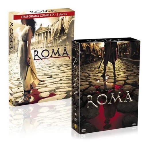 Box Dvd Roma - Coleção Completa 2 Boxes | Shopee Brasil