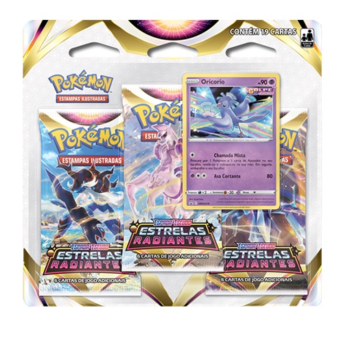 Pokémon - Triple Pack EE10 Estrelas Radiantes | Shopee Brasil