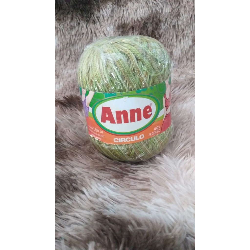 linha anne da circulo na cor verde mesclado 500 m | Shopee Brasil