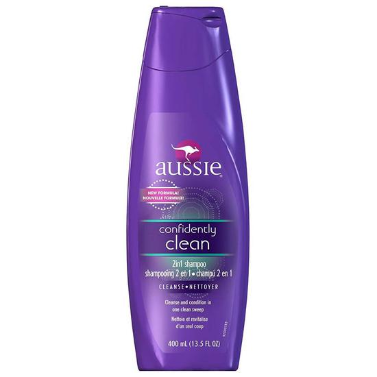 Shampoo Aussie Confidently Clean 2 Em 1 400ML | Shopee Brasil