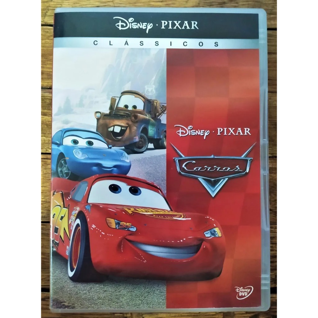 Dvd Original Carros Disney Pixar Desenho Shopee Brasil