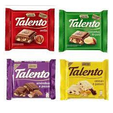 CHOCOLATE TALENTO 15X 25 GRAMAS | Shopee Brasil