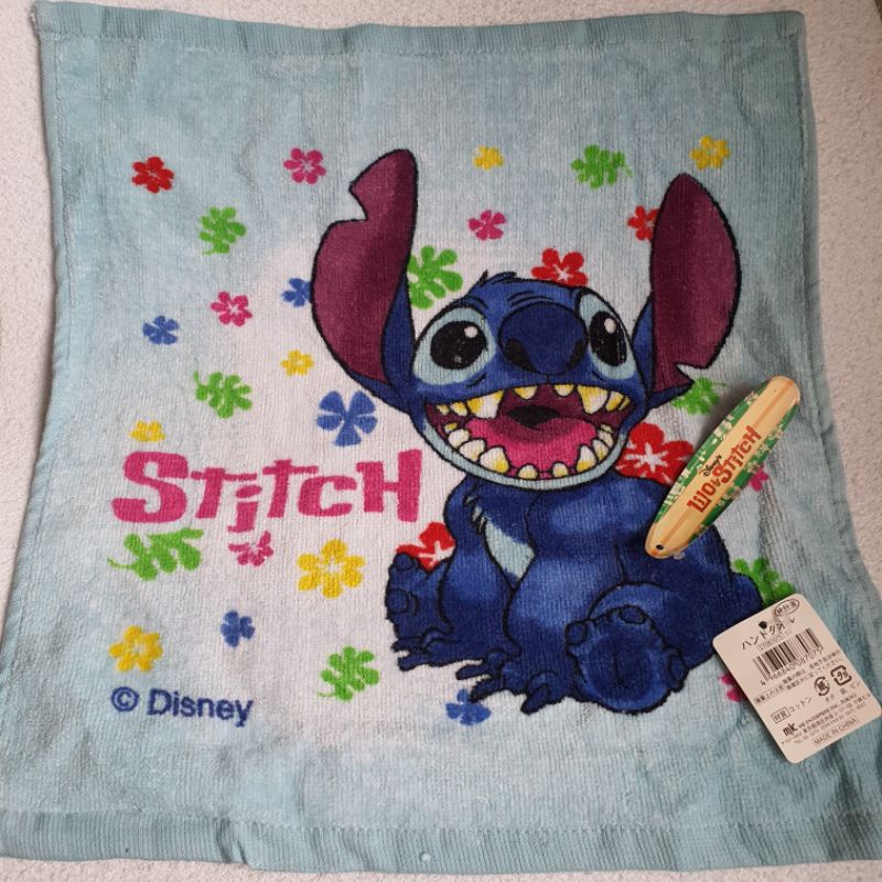 Toalha de mão Stitch /Tam. 33x35cm | Shopee Brasil