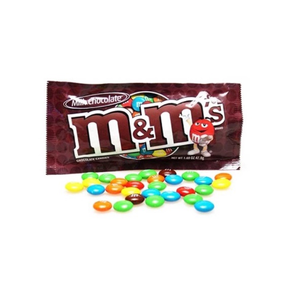 Chocolate M&MS Confeito Ao Leite e Amendoim 45g - 148g | Shopee Brasil