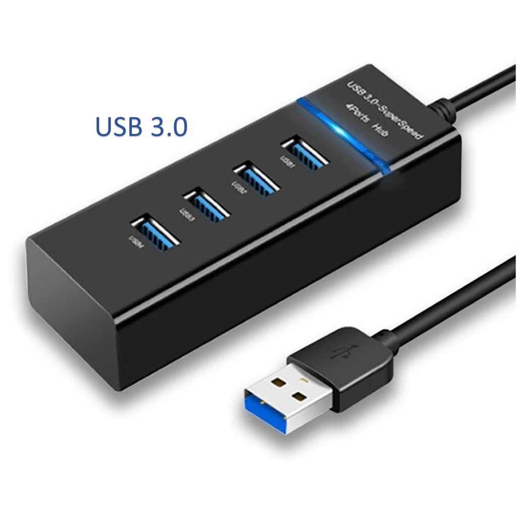 Hub Usb 3.0 4 Portas Expansor Rapido 5 Gbps Alta Velocidade | Shopee Brasil