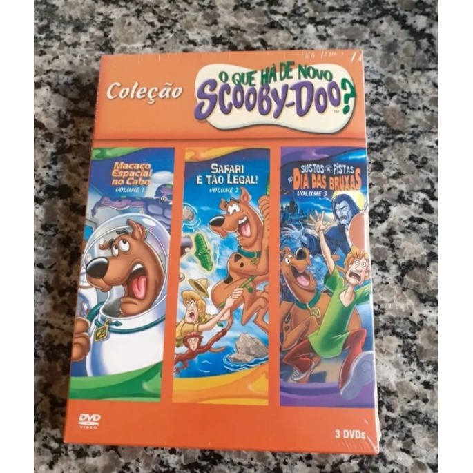 Box Dvd Coleção O Que Há De Novo Scooby Doo 3 Dvds Lacrado | Shopee Brasil