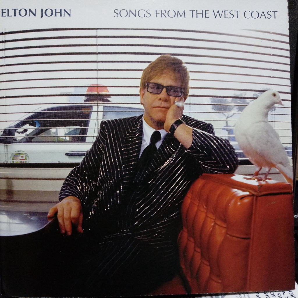 Cd Elton John - Songs from the West Coast | Shopee Brasil