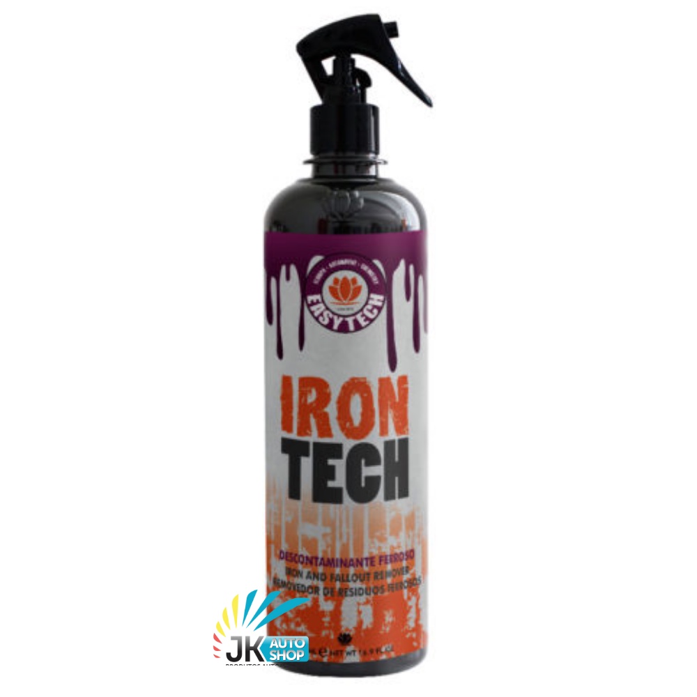 Irontech Descontaminante Ferroso 500ml Easytech | Shopee Brasil