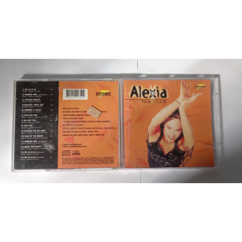 CD Alexia fan club | Shopee Brasil