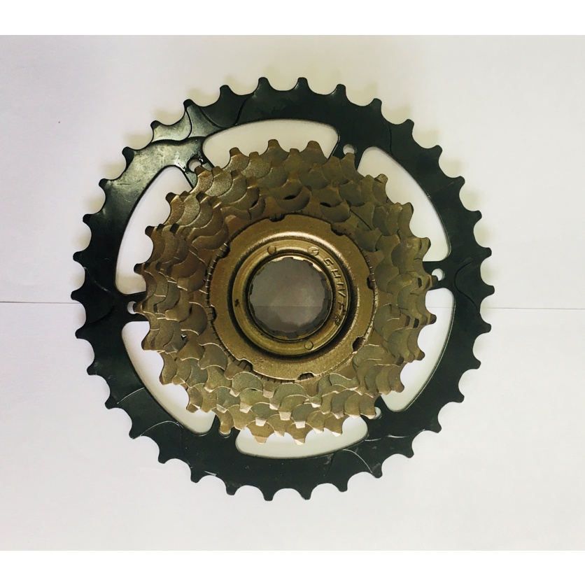 Catraca Mega Ranger Shiver Index 7 Velocidades 14-34 Dentes | Shopee Brasil