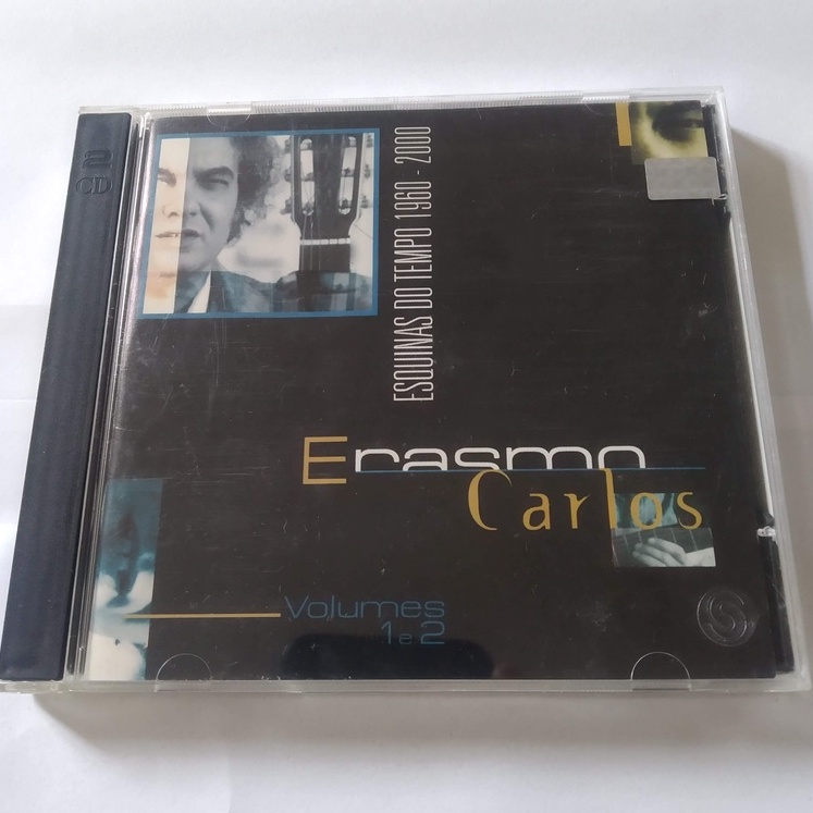 CD Erasmo Carlos - Erasmo do Tempo 1960 2000 (Duplo) | Shopee Brasil