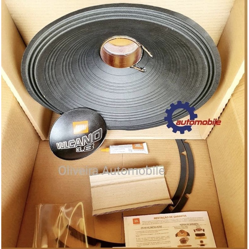 Kit Reparo Original JBL Vulcano 18 polegadas 18swv 3.8 1900w Rms 4 Ohms | Shopee Brasil