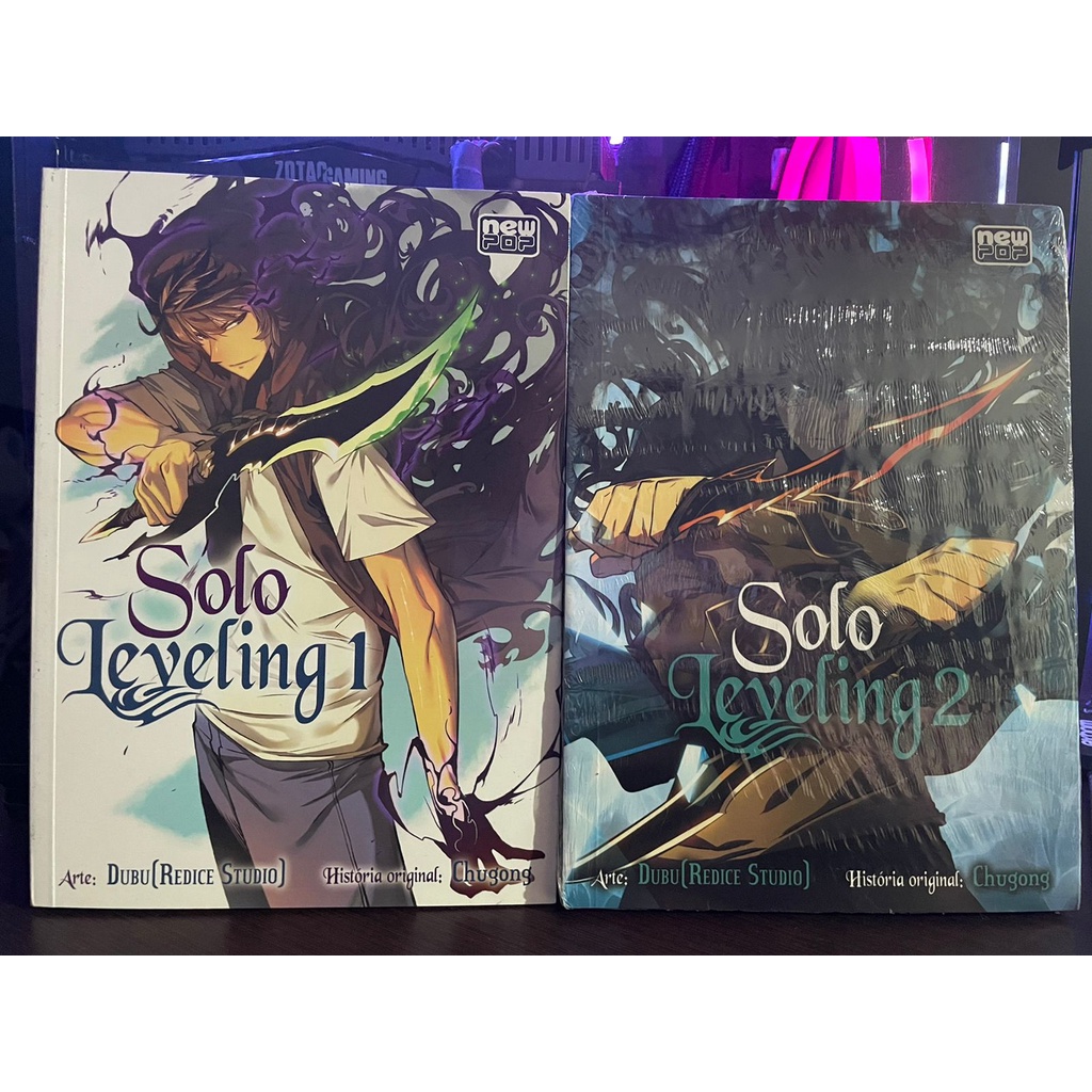Solo Leveling 01, 02 | Shopee Brasil