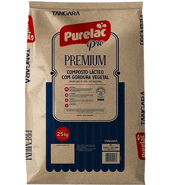 Leite Em Pó Composto Lacteo Purelac Premium 25kg | Shopee Brasil