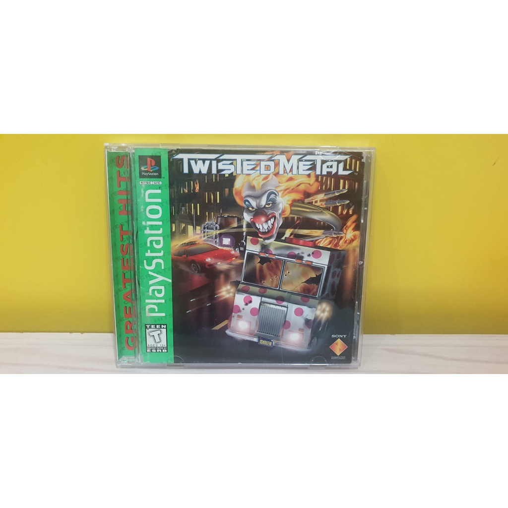 Twisted Metal - PS1 - Original - Completo! | Shopee Brasil
