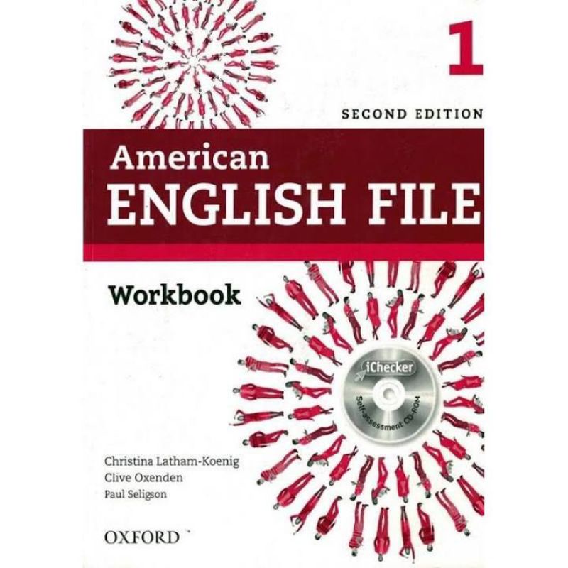 American English File 2nd Edition Level 1 Students Book Mais Workbook | Shopee Brasil