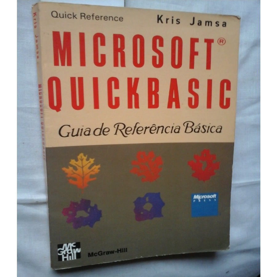 Microsoft Quickbasic - Guia de Referência Básica autor Kris Jamsa | Shopee Brasil