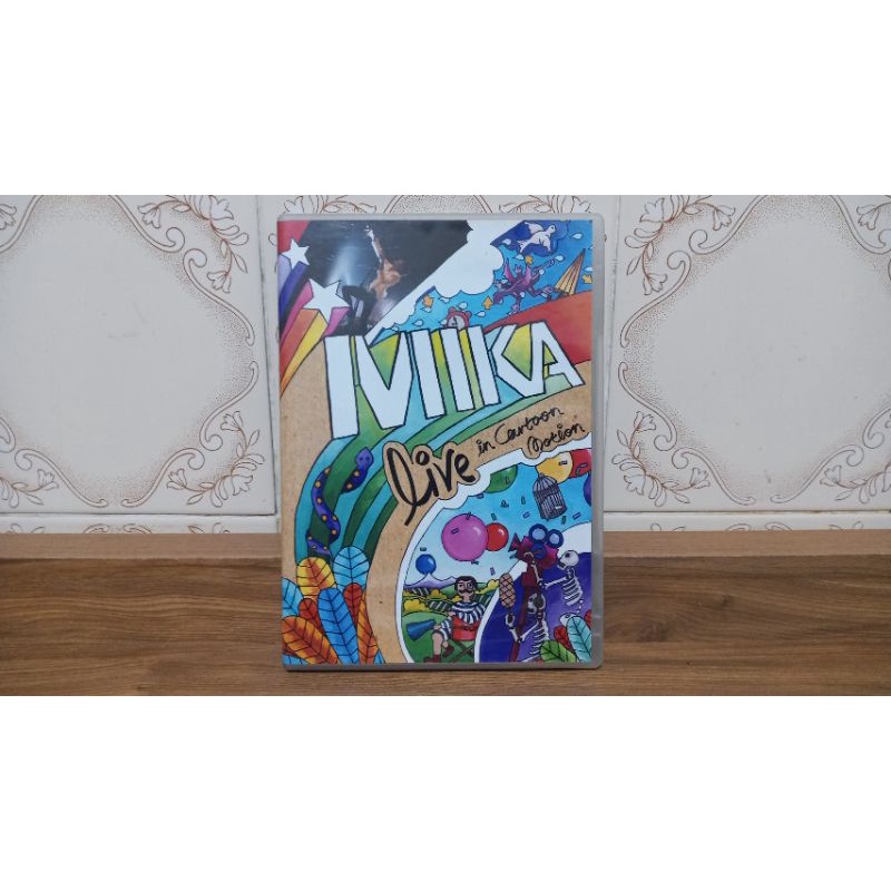 Dvd Show Mika Live In Cartoon Motion (Duplo Encarte + Encarte Interno ...