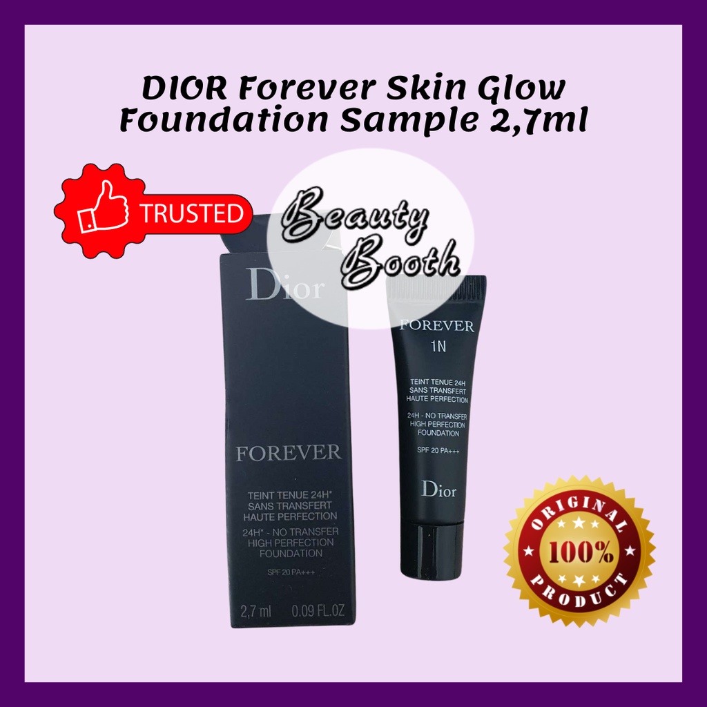 DIOR Forever Skin Glow Foundation Amostra 2,7ml | Shopee Brasil