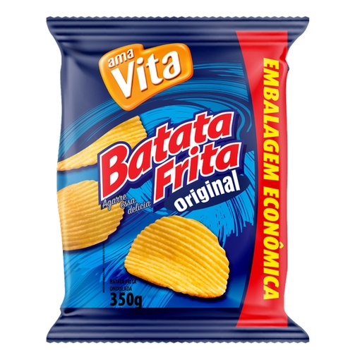 Batata Chips Ondulada 350g | Shopee Brasil