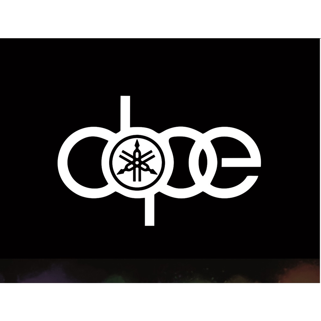 Adesivo Dope Yamaha | Shopee Brasil