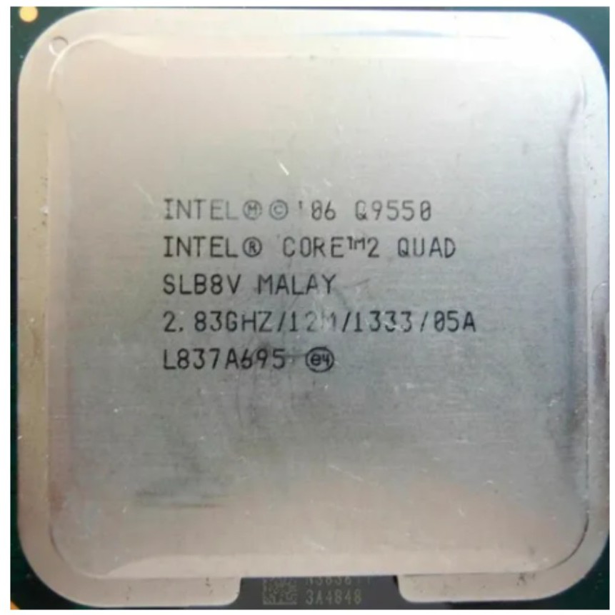 Processador Intel 775 Core 2 Quad Q9550 12mb 2.83ghz 1333mhz Novidade ...