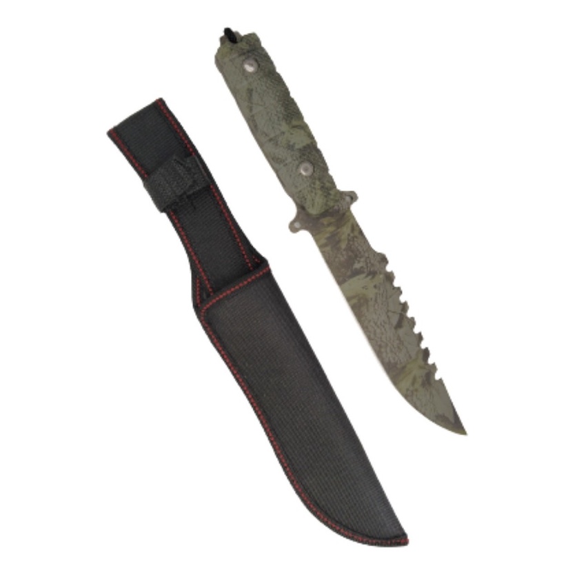 Faca Rambo Camuflada Tática Militar | Shopee Brasil