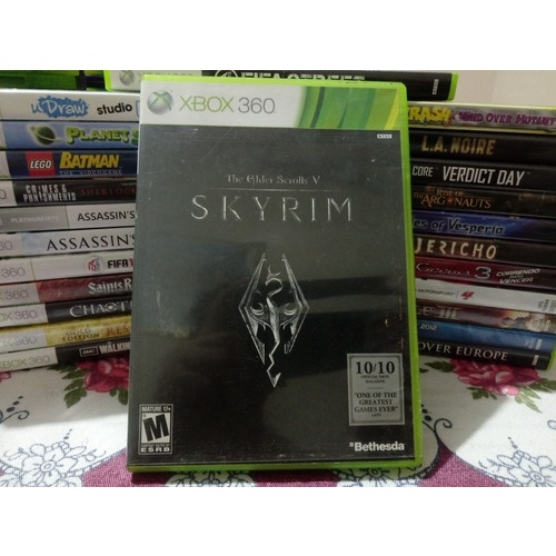Skyrim Xbox One E Xbox 360 Com Mapa | Shopee Brasil