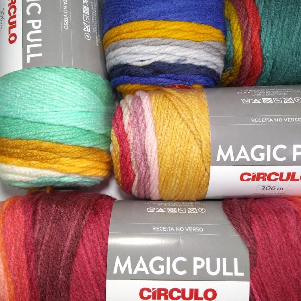 Lã Magic Pull Círculo 200g coleção inverno 2021 | Shopee Brasil