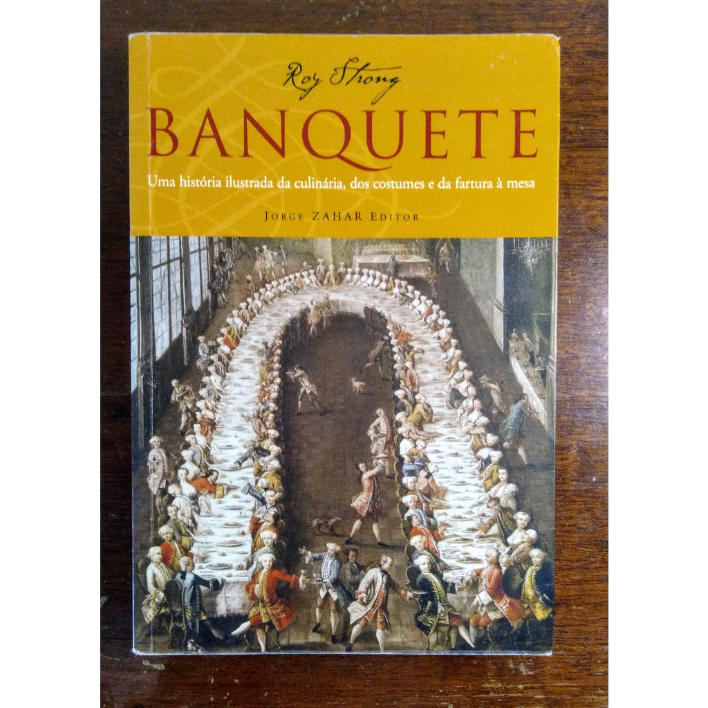 Livro Banquete (Roy Strong) | Shopee Brasil