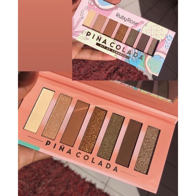 Paleta de sombras Ruby Rose Pinã Colada | Shopee Brasil