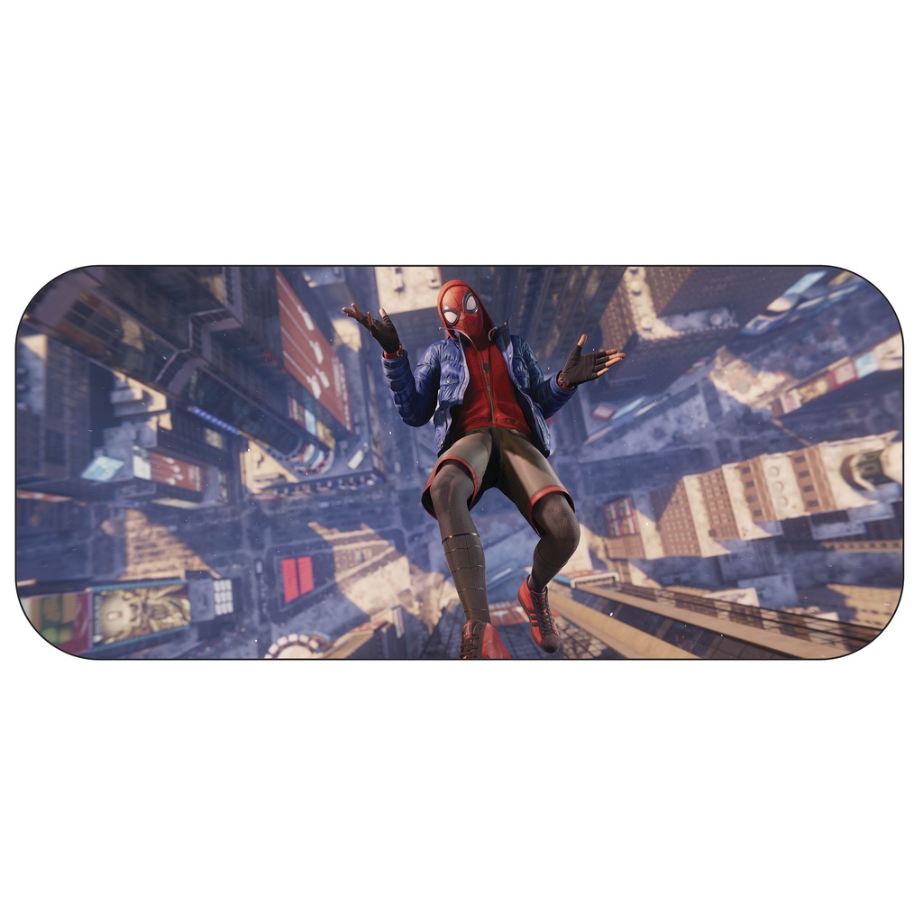 Mousepad Gamer 90x40 Spiderman Miles Moralles | Shopee Brasil