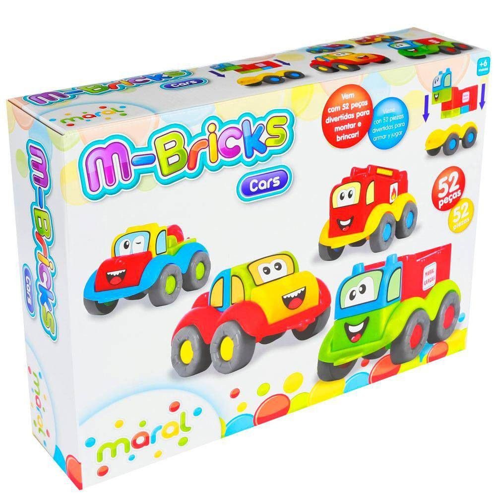 Conjunto M-bricks Cars Maral | Shopee Brasil