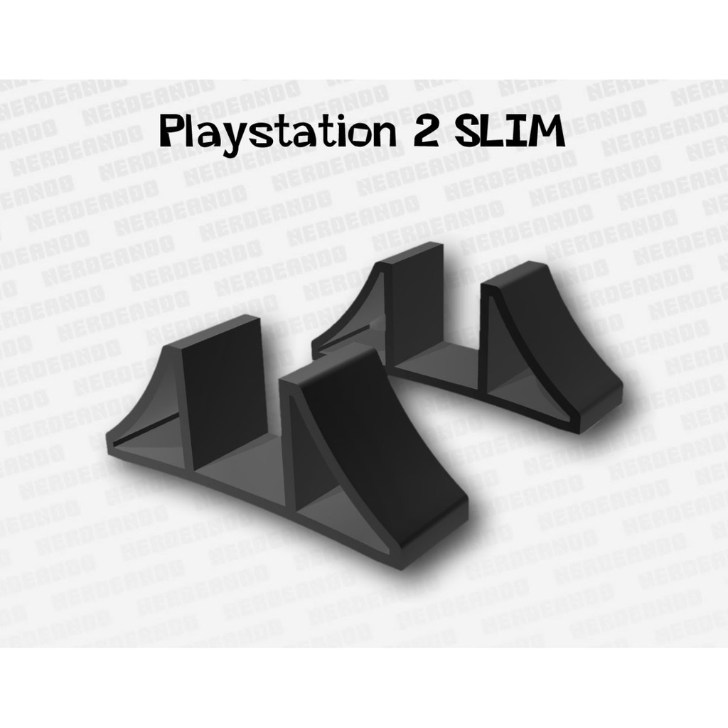 Suporte Vertical para PS2 Slim (Base Vertical Playstation 2) | Shopee ...