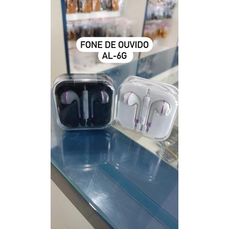 Fone de Ouvido AL-6G | Shopee Brasil