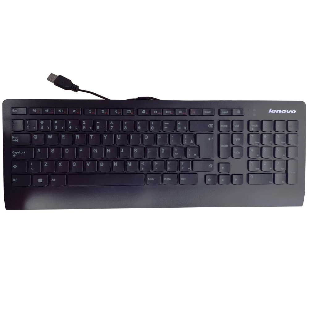 Teclado Lenovo Ku-0989 Numerico - ABNT - Usb PC/Note | Shopee Brasil